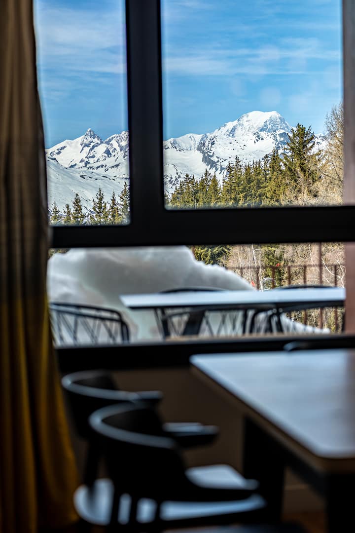 Duplex Prestige Vue Mt Blanc Avec Spa 6pers 95m2 - Peisey-Nancroix