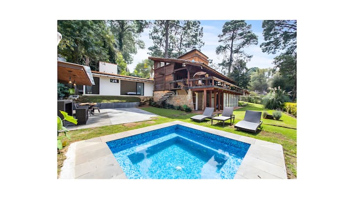 Espectacular Cabaña Con Jacuzzi - Valle de Bravo