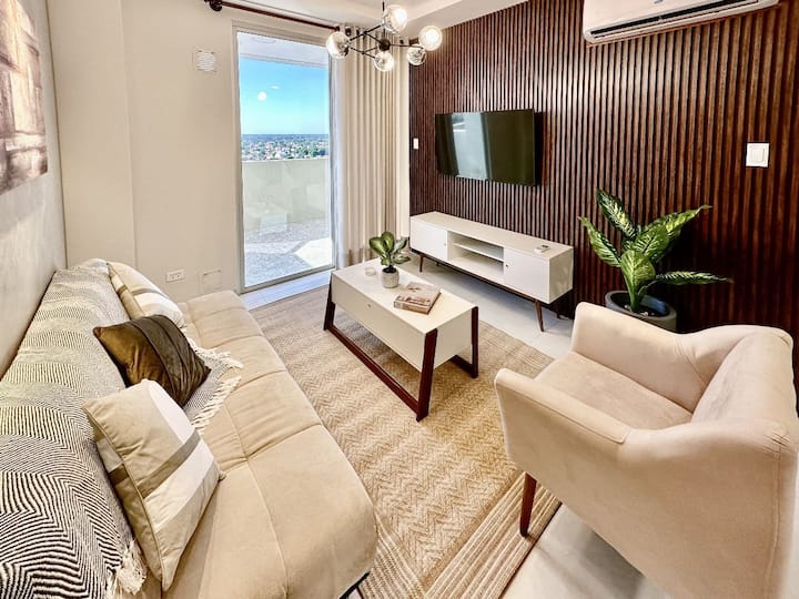 Dpto.2dorm - 3 Min Ventura Mall - Piscina-vista - Bolivia