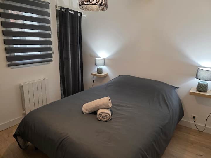 Nouveau ! T2 Cosy Centre Ville Clim & Wifi - Aubenas