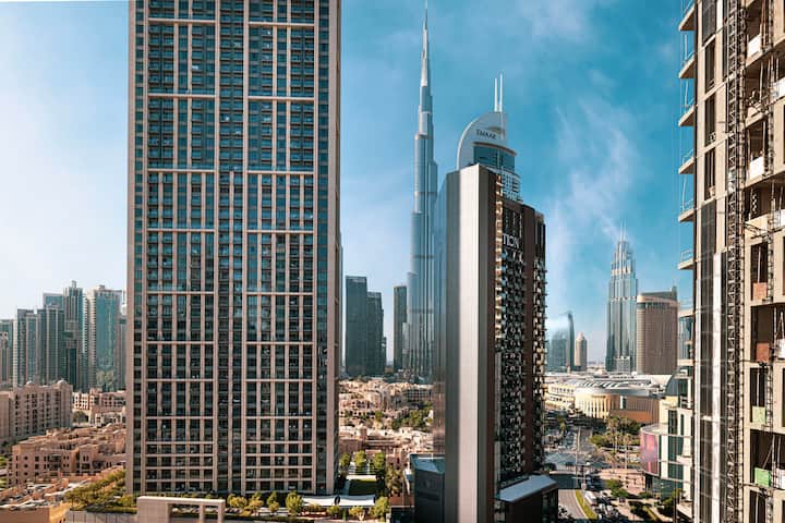 [3 Chambres Vue Sur Burj] 1 Min De Burj Khalifa - Dubai