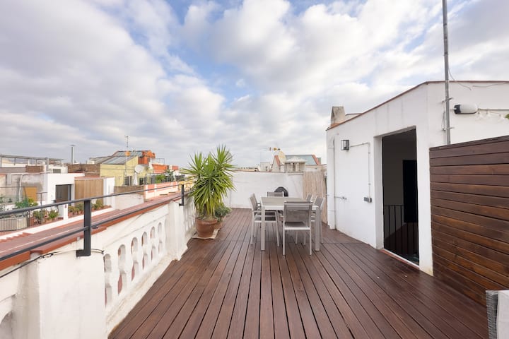 Cozy Apt. With Terrace Fr4.2 - Barcellona