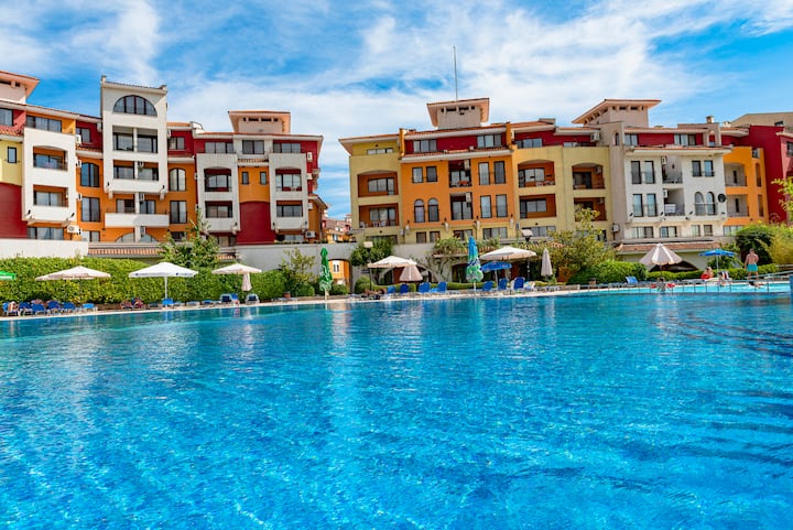 Charming Studio Apartment In Marina Cape - Pomorie