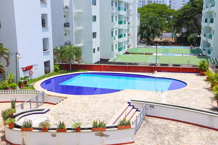 Magico Apartaestudio Con Piscina 1 Habitacion - Montería