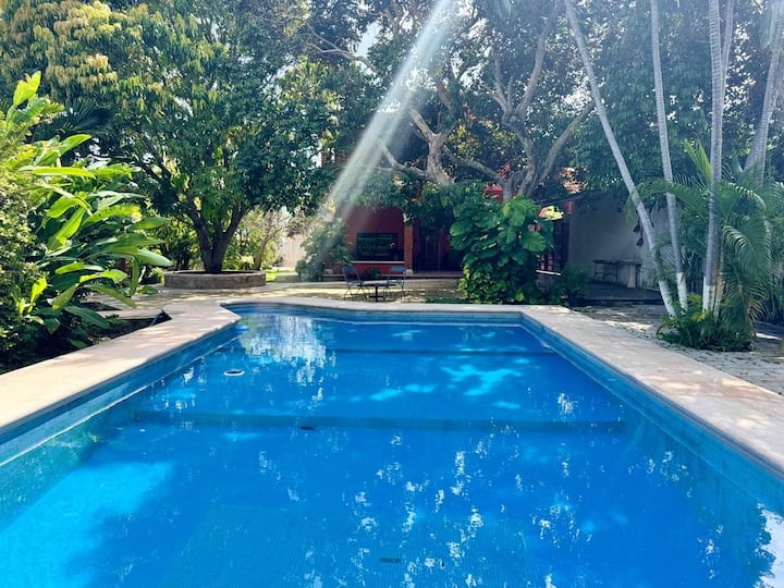 Casa Completa Para Grupos Grandes 7 Hab, 6 Baños - Campeche