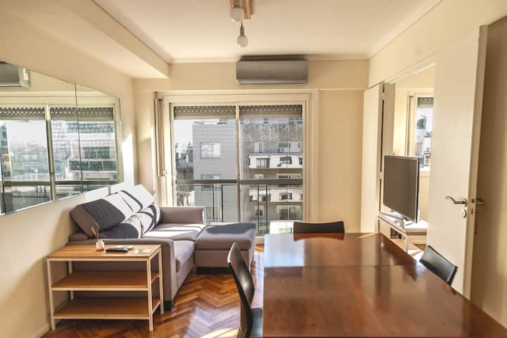 Moderno Depto. Con Vista Panorámica, Barrio Norte - Rivadavia