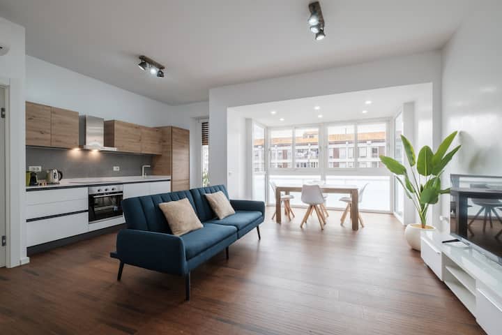 Poetto à 5 Min • Design Moderne • Parking Privé - Cagliari