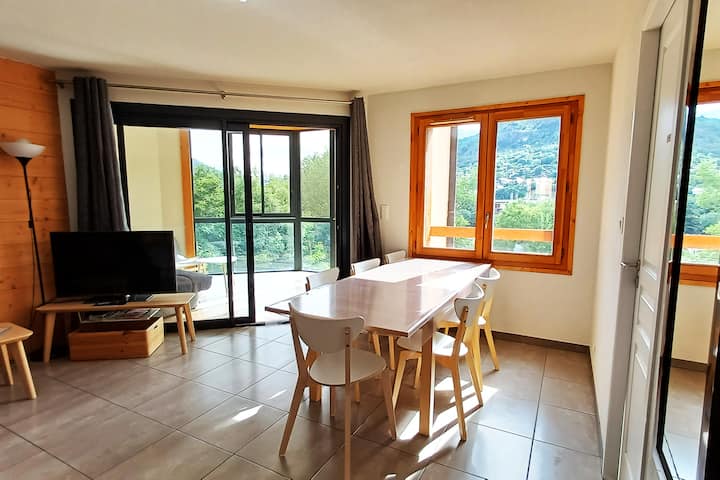 Cœur De Ville, Vue Montagne, Garage - Claviere