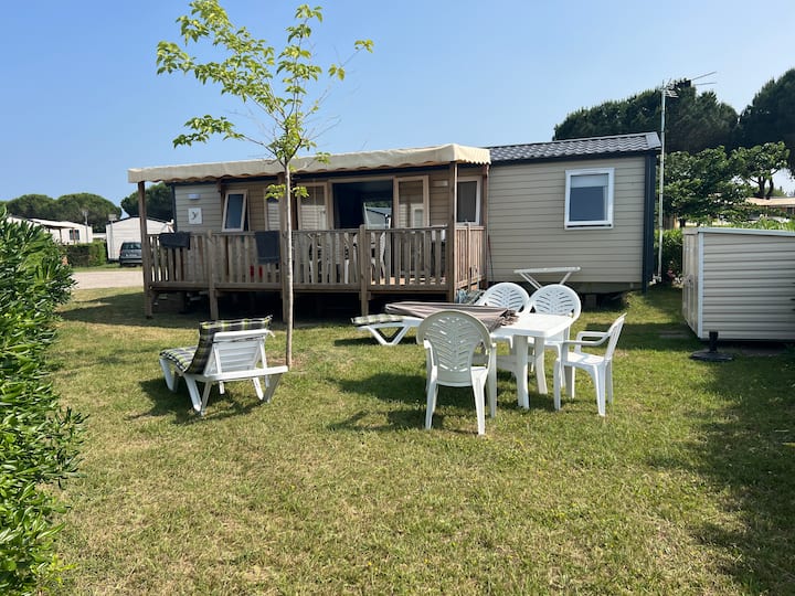 Bungalow 227 3ch Camping Siblu 4* Le Lac Des Reves - Mauguio