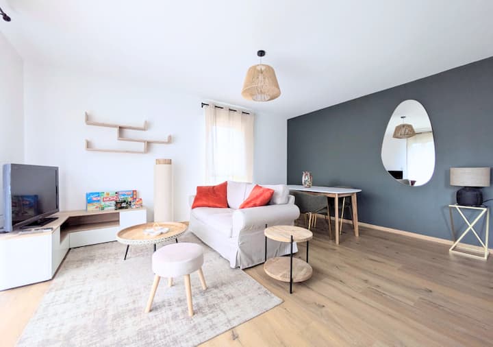 T3 Entre Océan Et Pistes Cyclables, Wi-fi Rapide - Moliets-et-Maa