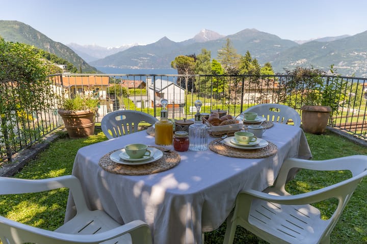 Giardino Con Vista Sul Lago Di Como E Garage - Menaggio