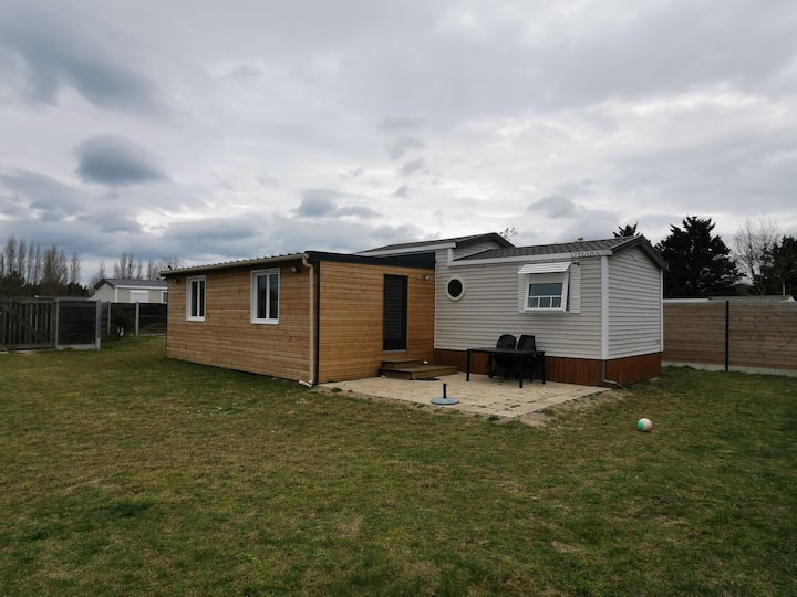 Mobil Home 800m De La Plage - Hauteville-sur-Mer