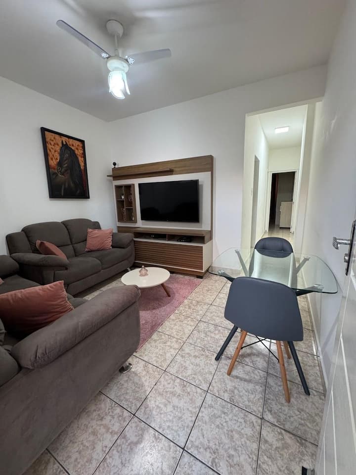 Apartamento Prédio Redondo - Peruíbe