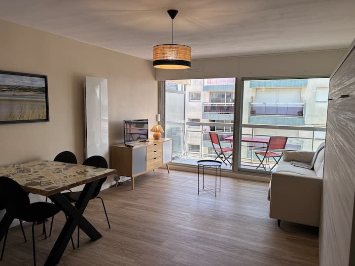 Studio Avec Balcon, Calme, Proche Mer. - Le Touquet-Paris-Plage