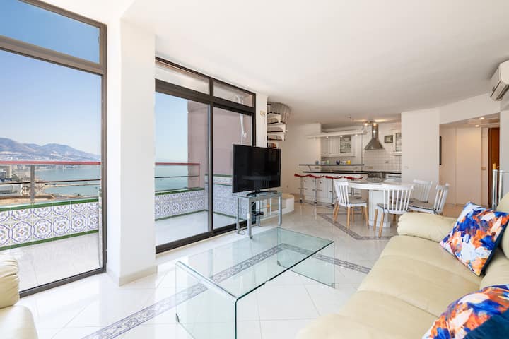 Duplex Sea Views With Private Pool - Fuengirola
