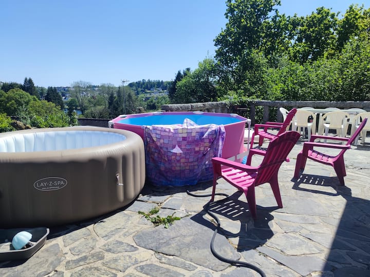 Oasis 12 Personnes Vue Canopée - Huelgoat