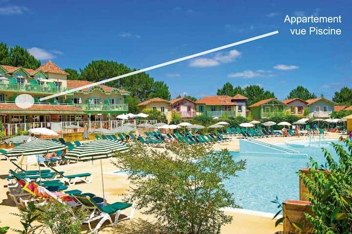 Appartement Plein Sud Piscine 109 - Lacanau Océan
