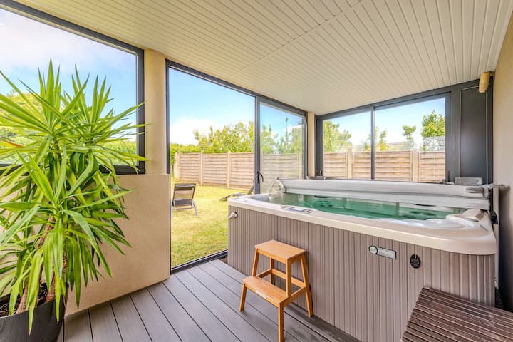 Cim- Jacuzzi, Terrasse & Jardin – 5 Min Des Plages - Plouguerneau