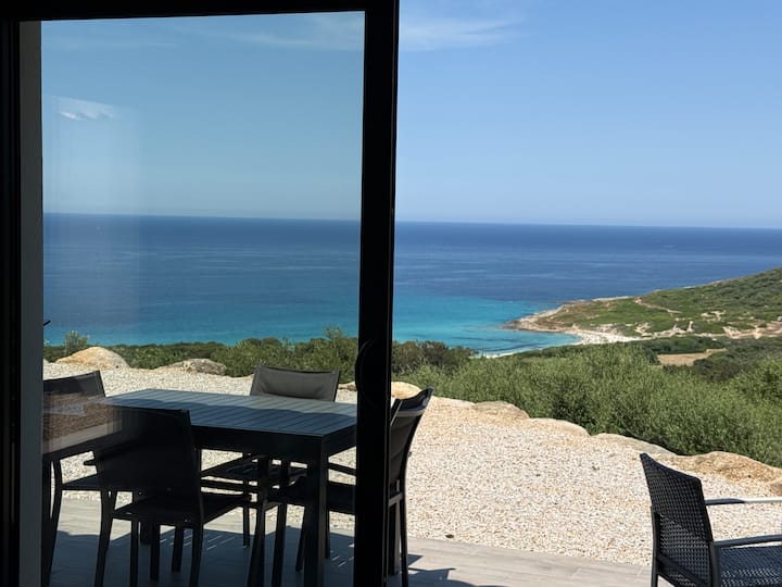 Villa Vue Mer Sur La Plage De Bodri - L'Île-Rousse