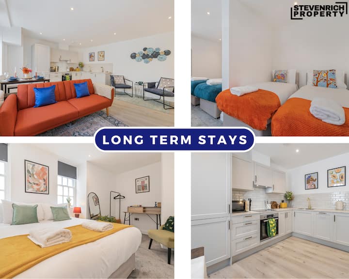 New|high End Central Apartment 2 Beds Long Term - Brighton