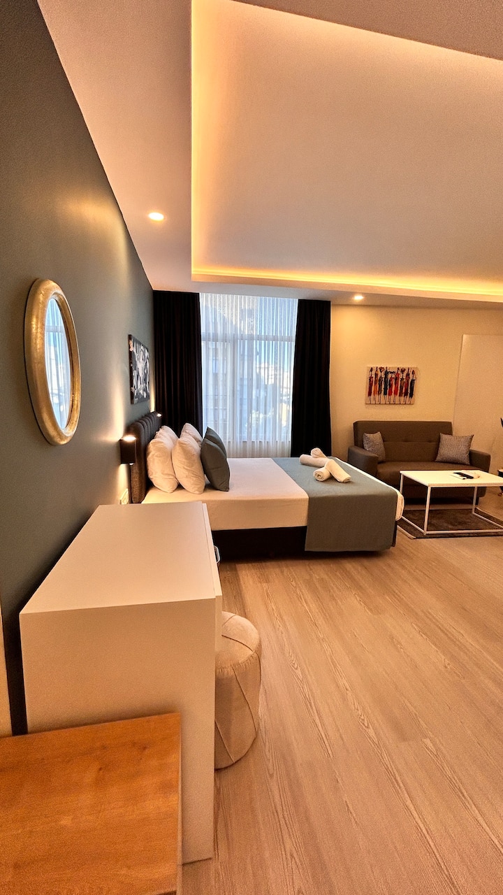 Merkezi Konum Harika 1+0 Daire - Antalya