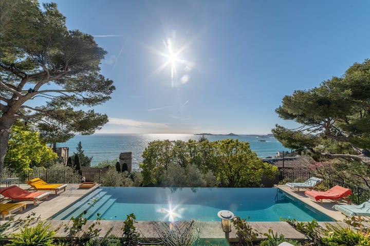Villa Maraveyre Marseille - Plages de Marseille Prado
