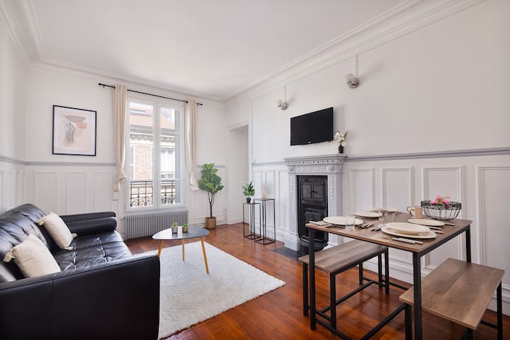 Charme Parisien, Idéal Pro Et Détente | 63m2 - Clichy