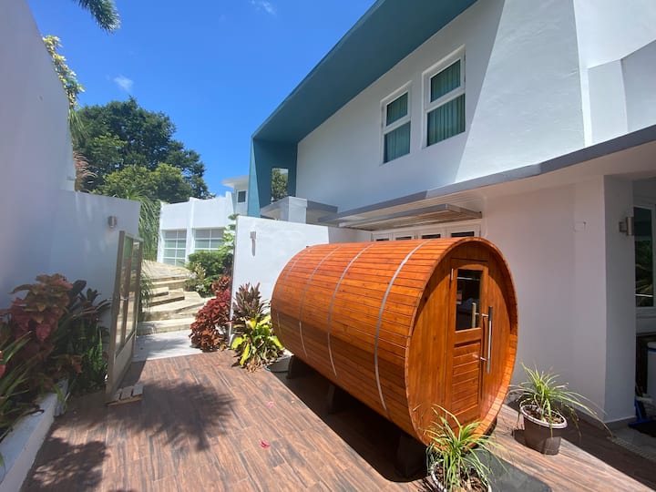 Modern Home Sauna And Ice Bath - Caguas