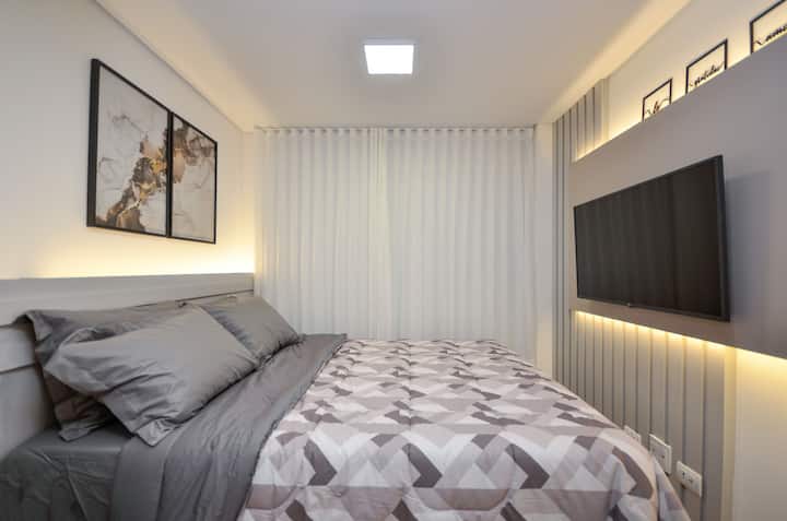 Apartamento Moderno No Batel C/ Piscina No Rooftop - Curitiba