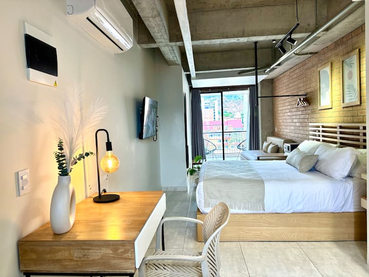 Loft/30living/balcon/jacuzzi - Colombia