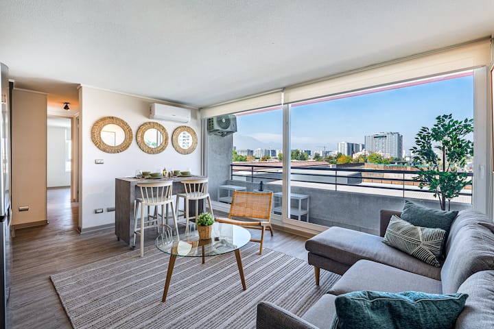 Metro ÑUble ÑUñoa - Maravilloso Departamento - Santiago