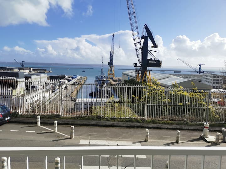 Bel Appartement Avec Vue Rade - Brest
