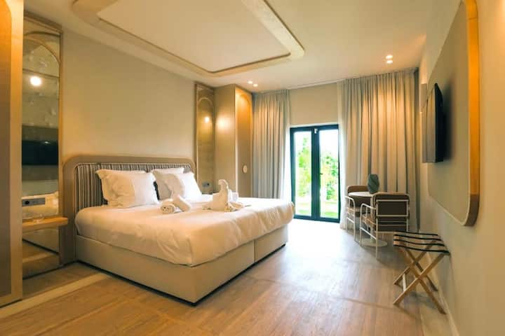 Chambre Deluxe Terrasse Vue Mer - Grimaud
