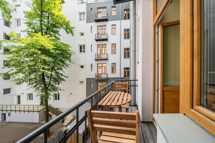 Balcony | Dream Location | Peaceful | Fast Wifi - Latvia