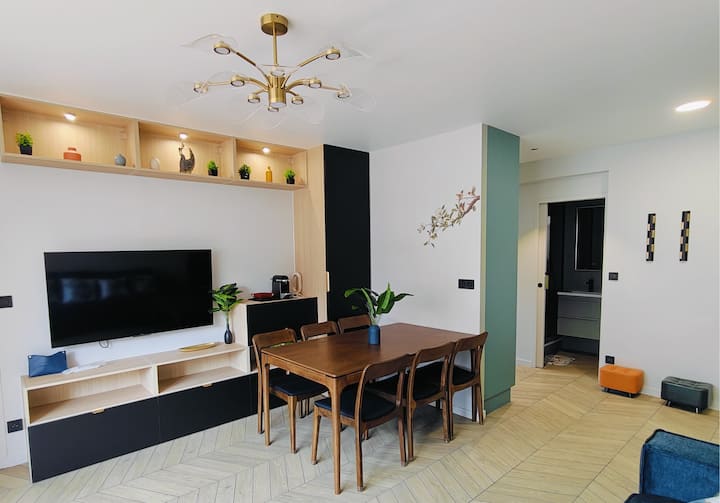 Paris Queen Suite With Air-condition And Parking - Bourg-la-Reine