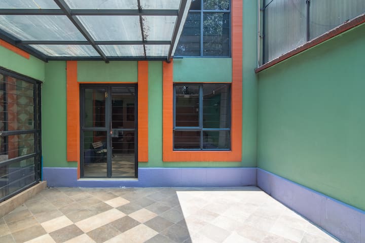 New, Quiet & Cozy | Terrace | Near Coyoacán Centro - Mexico City International Airport (MEX)