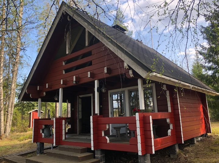 Cozy Cabin Retreat In Nature - Kouvola