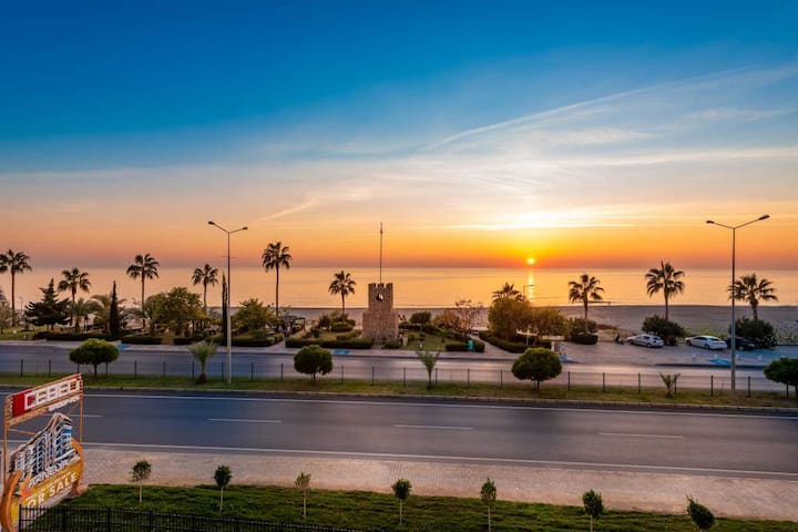 Sa Apartments! Sea View 2bd Flat 50m To The Beach - Mahmutlar