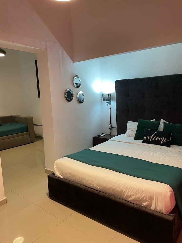Boutique Hotel Room Pool View+ Sofá Cama In Dt - Monterrey
