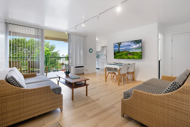 New Beach Boho 2 Min Walk 2 Cove & Cyb! - Kihei, HI