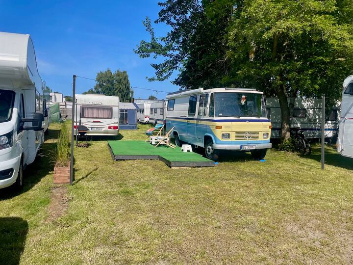 Urokliwy Kamper Na Kempingu - Jastarnia