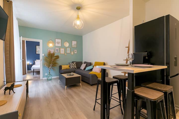 Appartement Cosy Au Centre Ville De Dijon - Saint-Apollinaire