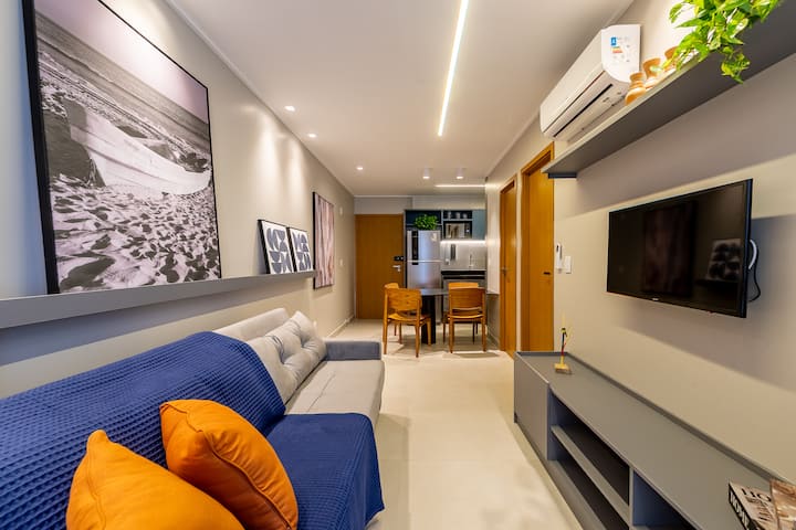 Praia A 2 Min • Apê Novo - Top - Maceió