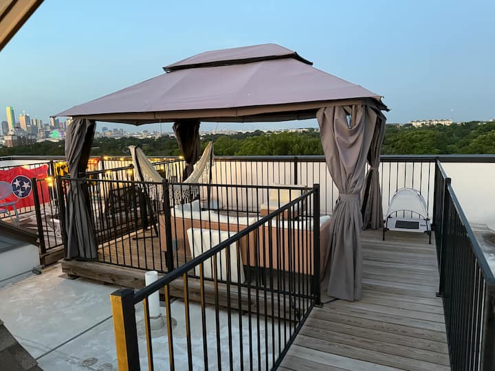 Amazing View Of Downtown Dallas Private Roof Patio - Dallas