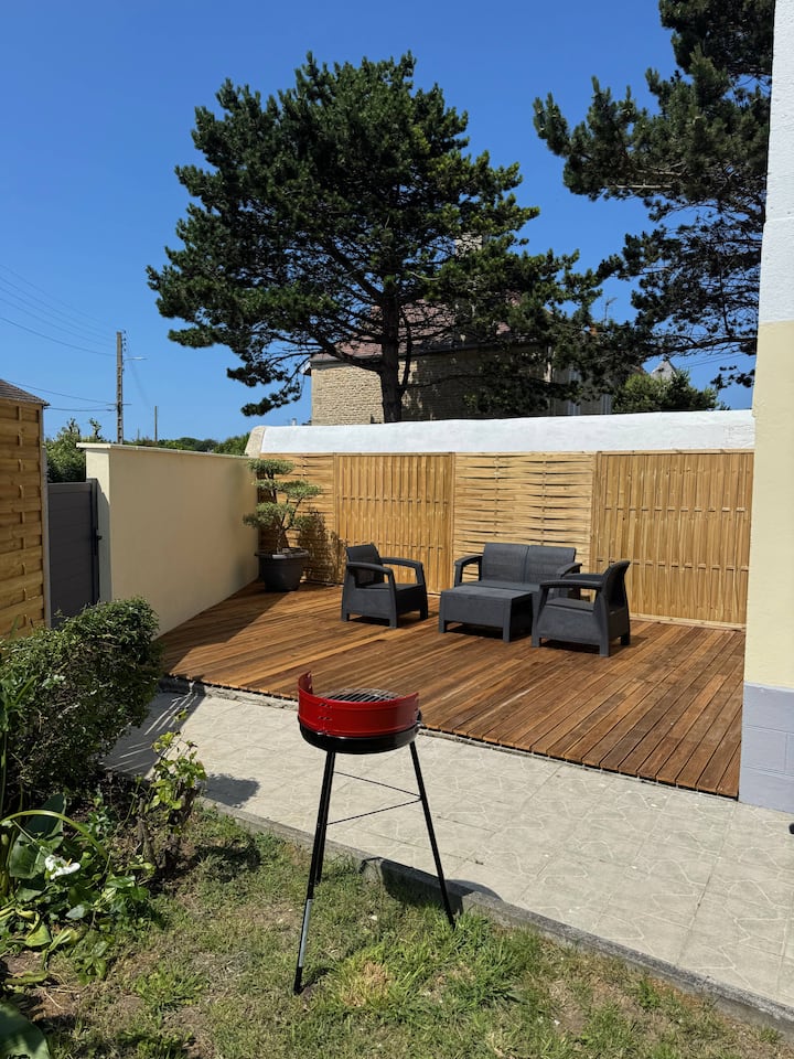 Chez Sylviane Rez-de-chaussée 200 M De La Mer - Luc-sur-Mer