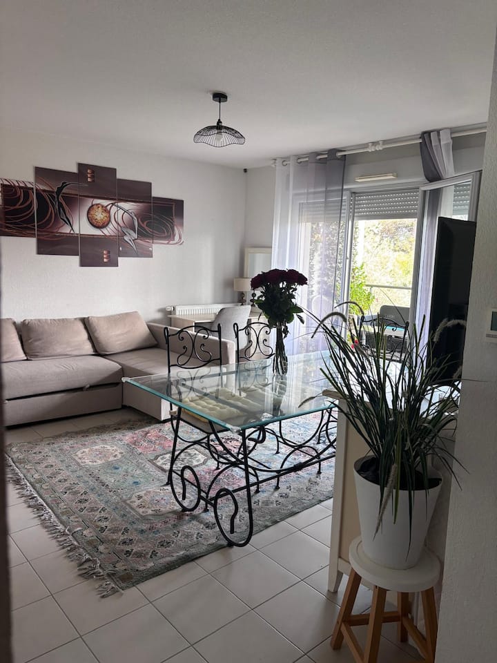T2 42m2 Résidence Privé Parking - Le Cannet