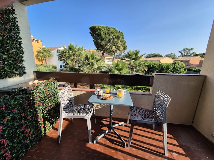 Studio Grau Du Roi Proche Mer 4p - Aigues-Mortes