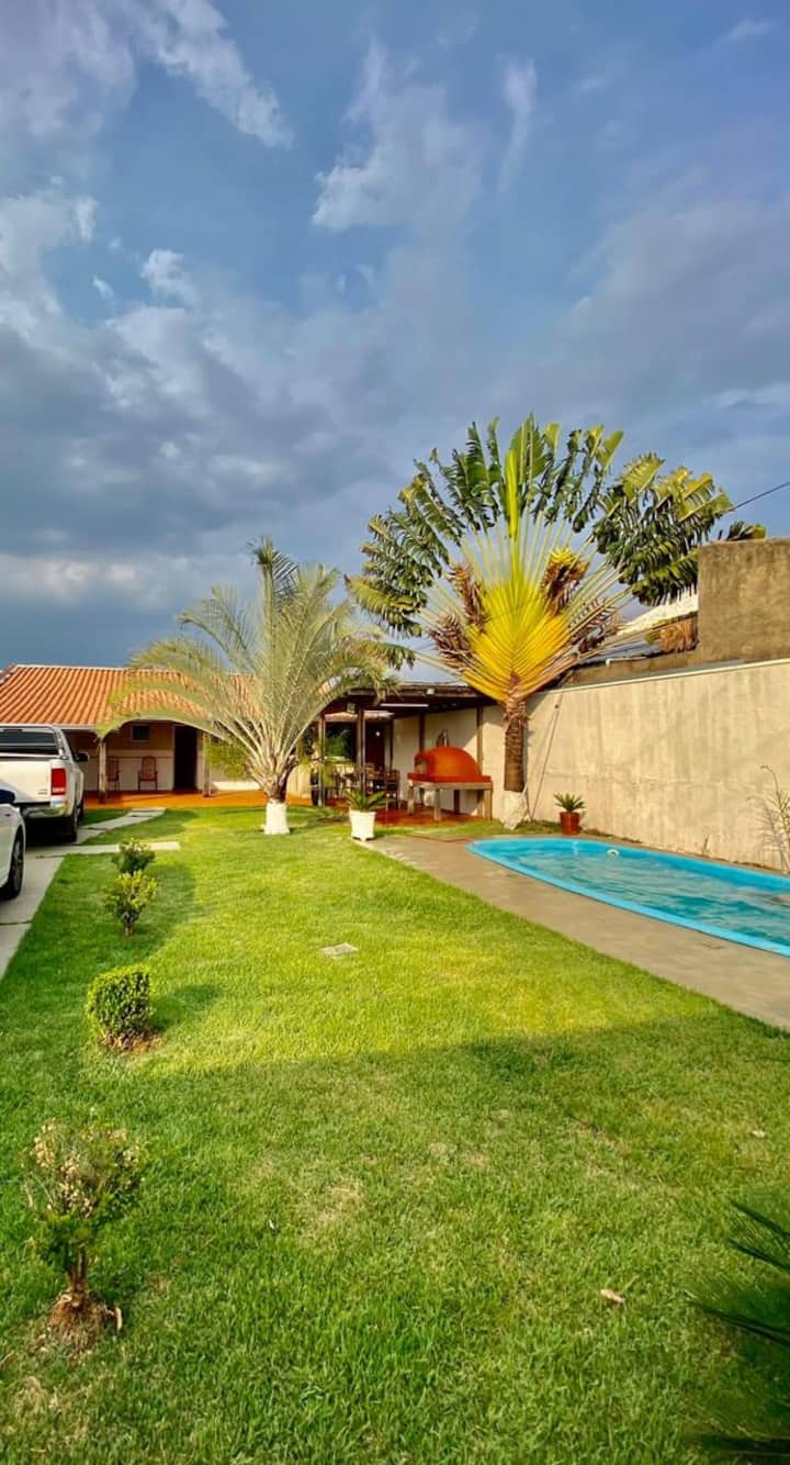 Casa Com Piscina E Churrasqueira - Americana