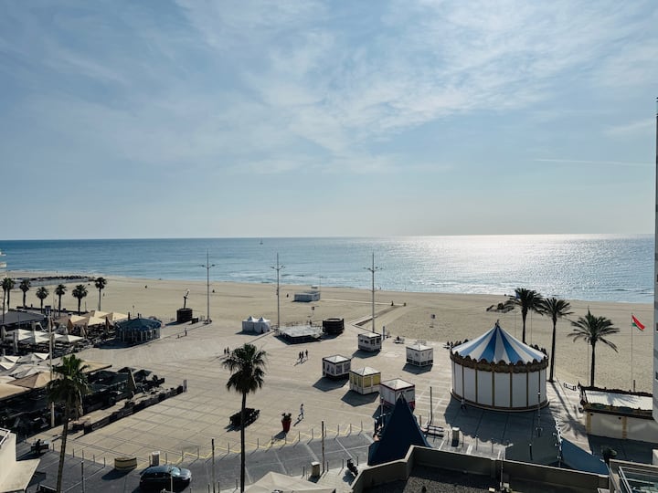 Superbe T2 Front De Mer - Canet Plage - Canet-en-Roussillon