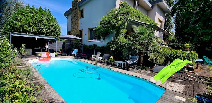 2 Chambres Dans Maison Piscine - Amnéville